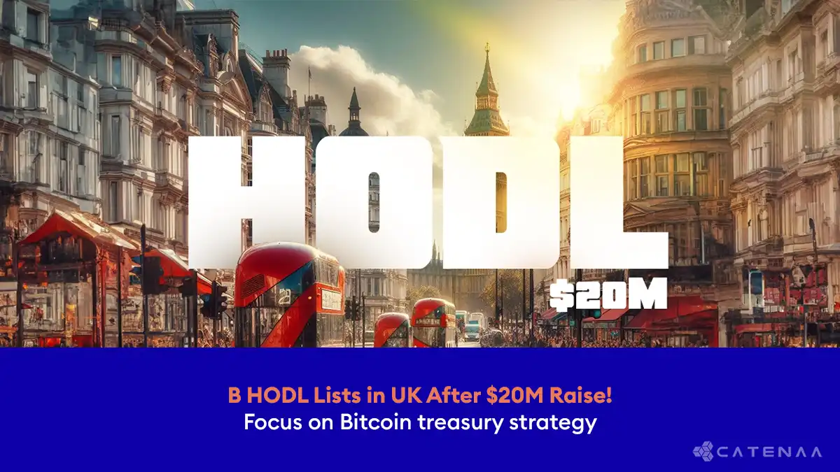 B HODL Plc Lists in London to Boost Bitcoin Treasury