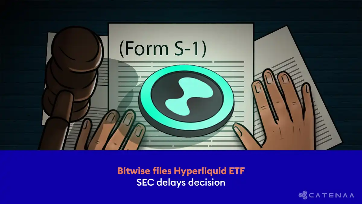 Bitwise files Hyperliquid ETF prospectus as SEC stalls