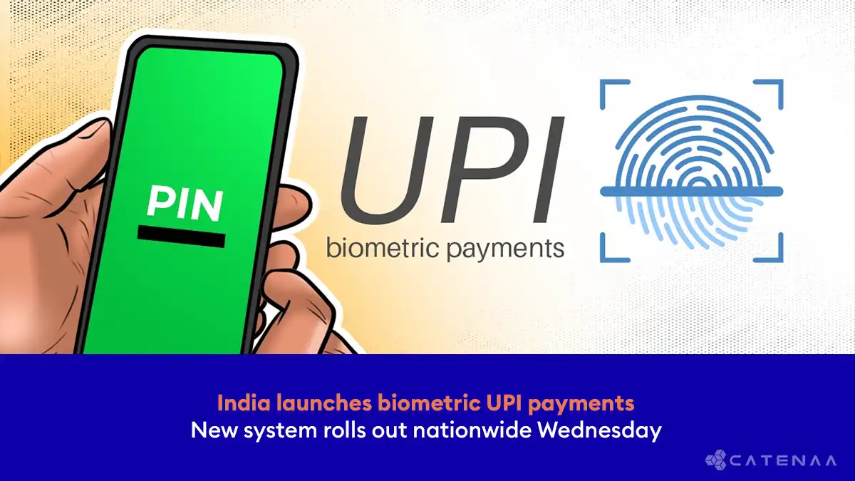 India Launches Biometric Payments on UPI Starting Wednesday
