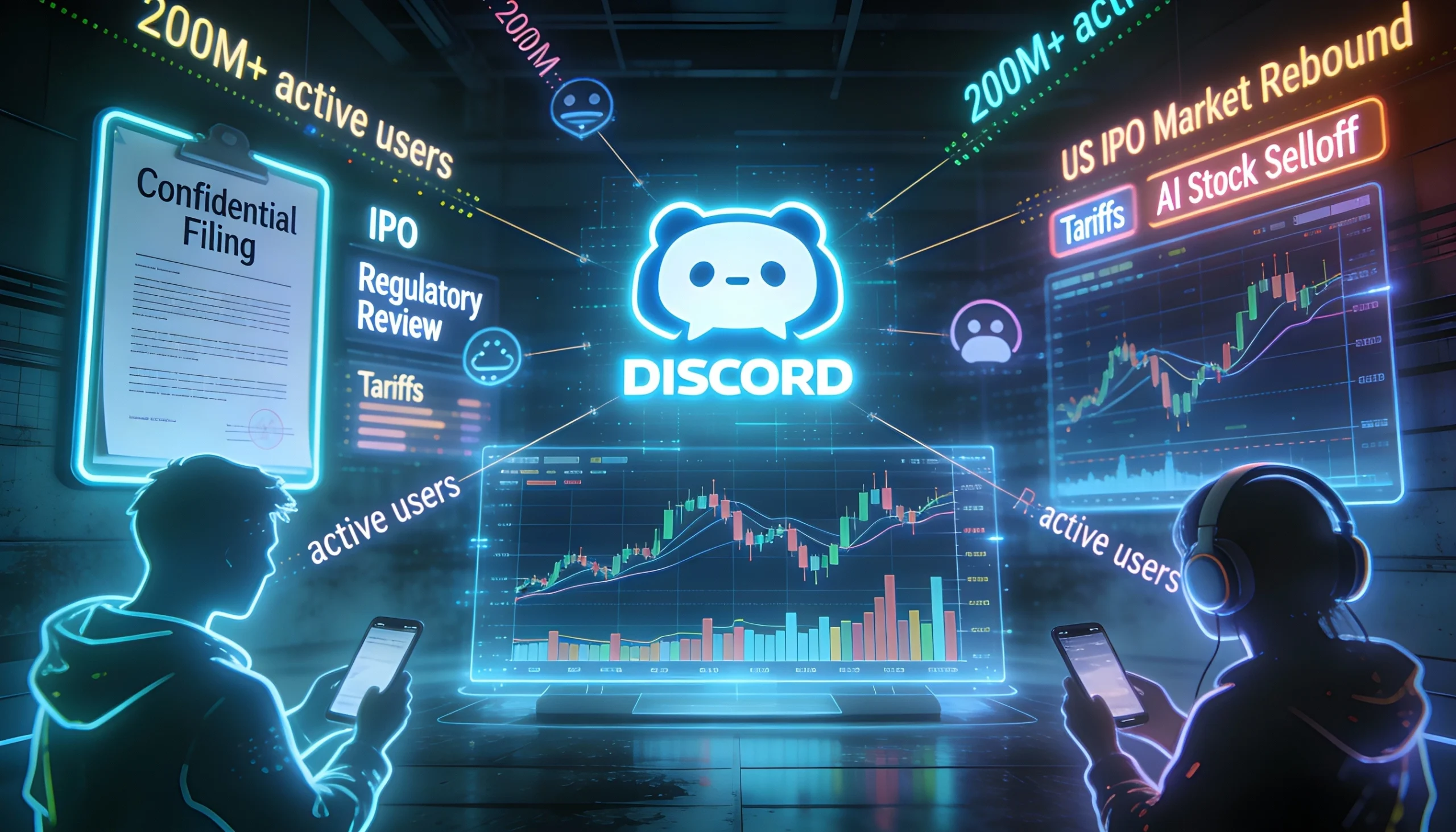 Discord Files Confidentially for US IPO Amid Market Uncertainty