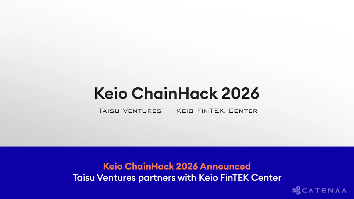 Keio ChainHack 2026 Launches with Taisu